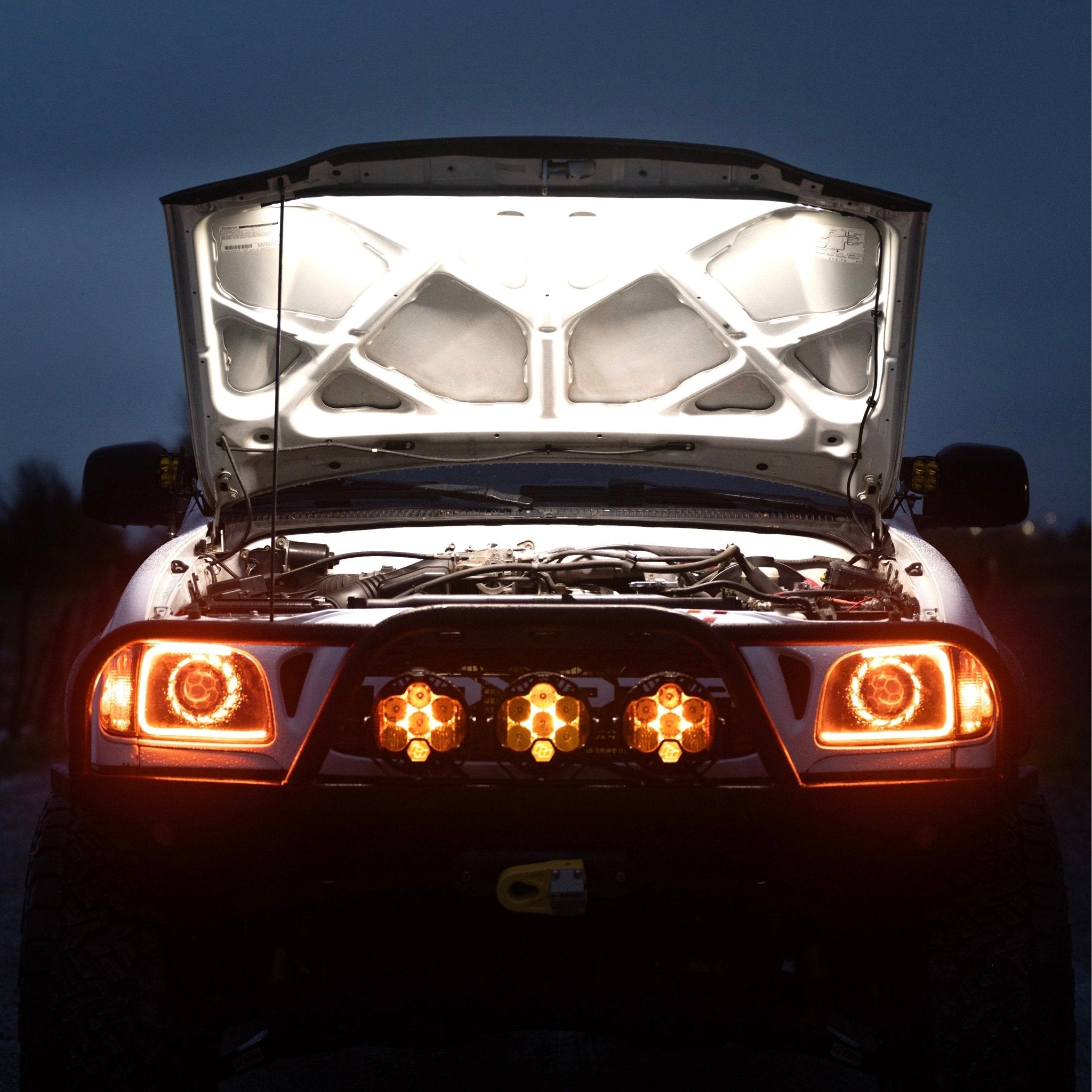 Under Hood LED Light Kit for ALL MAKES and Toyotas (4Runners, Tacomas ...